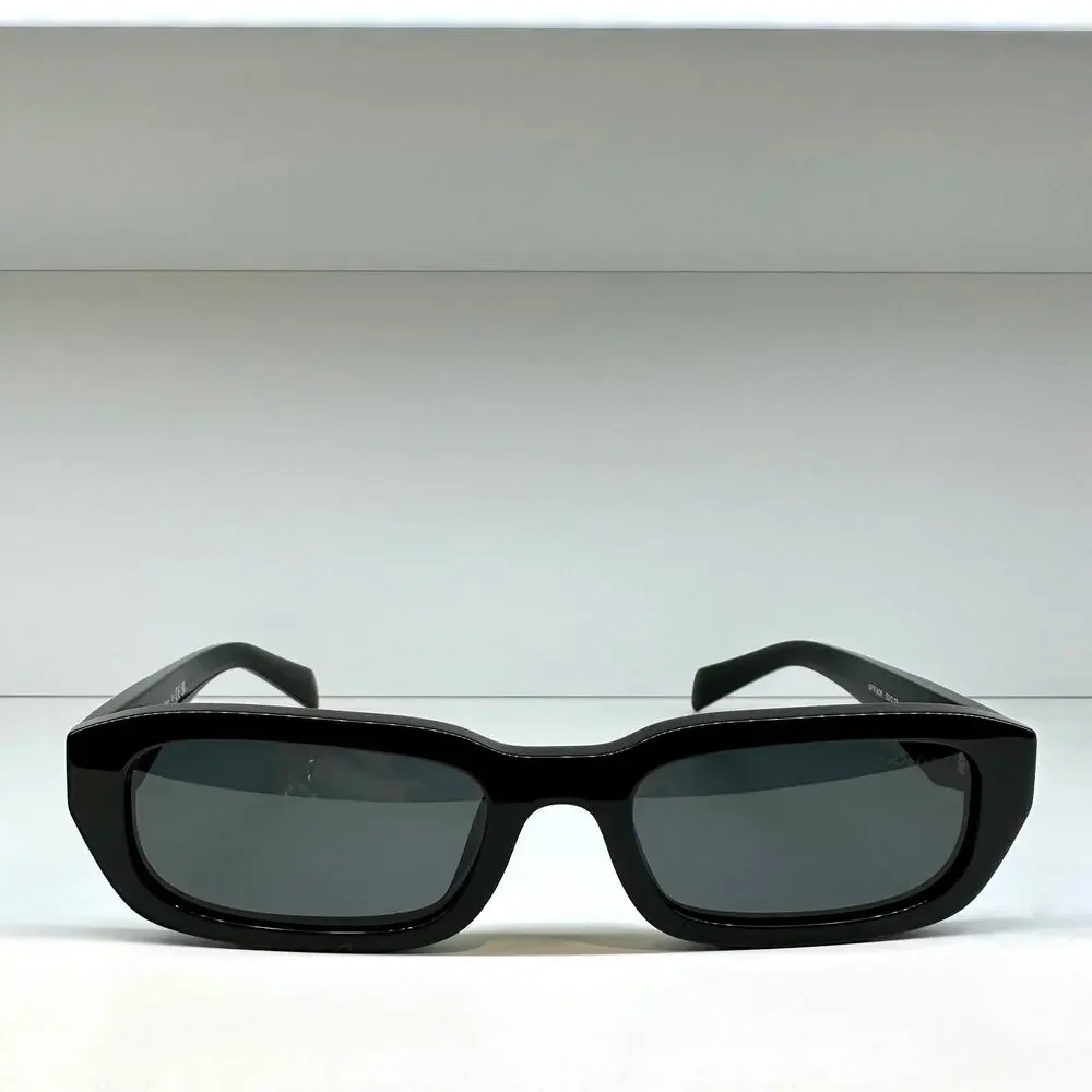Prada | Accessories | New Prada Sunglasses Black Symbole Logo Rectangle ...